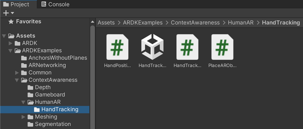 Building Augmented Reality Applications with Hand Tracking